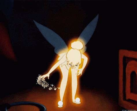 Tinkerbell Catches Leaf 