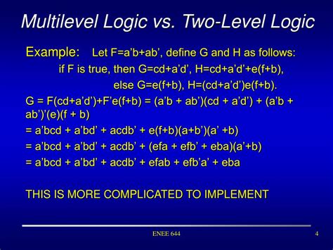 Ppt Multilevel Logic Synthesis Introduction Powerpoint