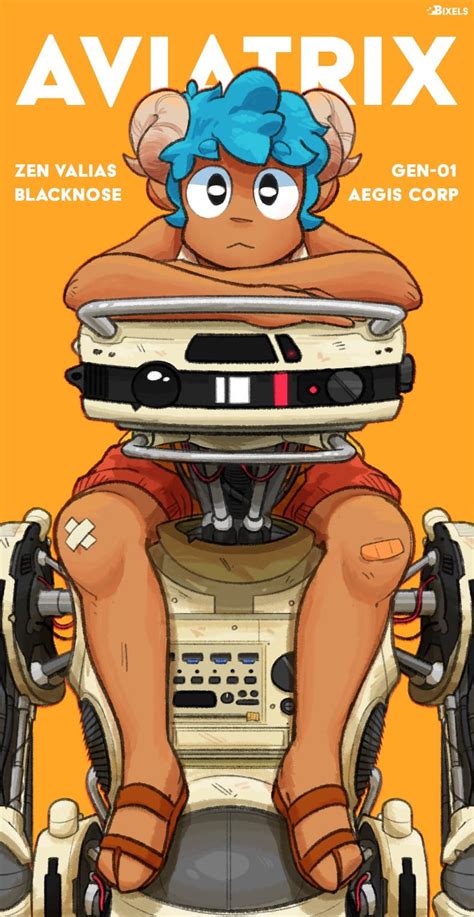 Girl And Her Robot [oc] U Bixelswixels