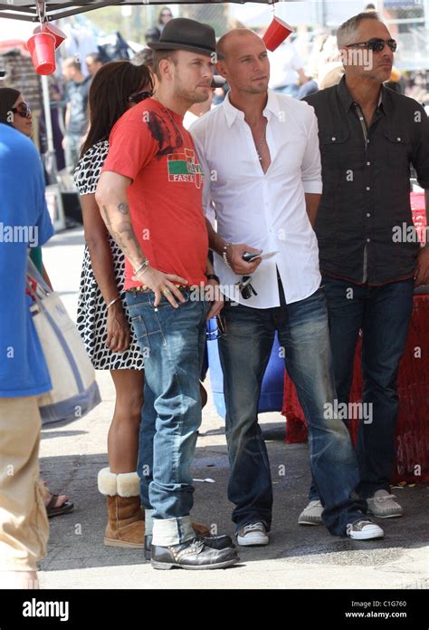 Twin Brothers Matt Goss And Luke Goss Go Shopping Together In Hollywood