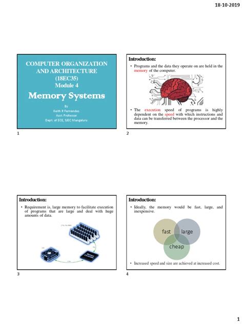 computer organisation and architecture pdf computer data storage