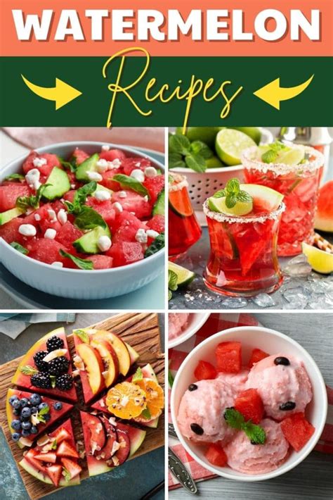 30 Fresh Watermelon Recipes Easy Ideas Insanely Good