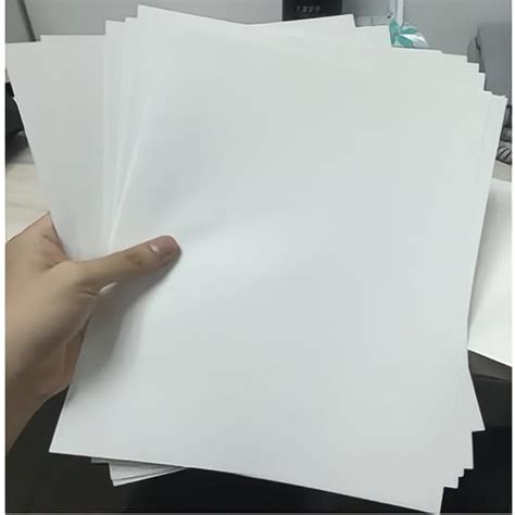 0 178mm 0 254mm White Teslin Paper For Id Card Making Wallis