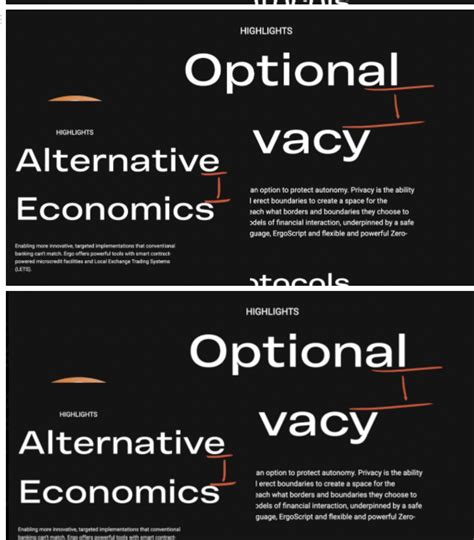 Highlights Title Spacing Issue Ergoplatform Ergoweb GitHub