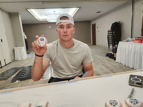 Dylan Dreiling Autographed College World Series Baseball Inscribed 24