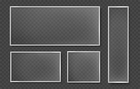 유리판은 격리되어 있습니다 사실적인 클리어 시트 플레어가 있는 창 템플릿입니다 0명에 대한 스톡 벡터 아트 및 기타 이미지 0명 개체 그룹 결정체 Istock