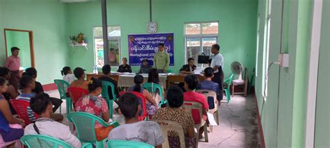 ဒဂုံမြို့သစ် မြောက်ပိုင်း မြို့နယ်၌ အိမ်ထောင်စုလူဦးရေစာရင်း ၅၄ စုနှင့် နိုင်ငံသားစိစစ်ရေးကတ်ပ