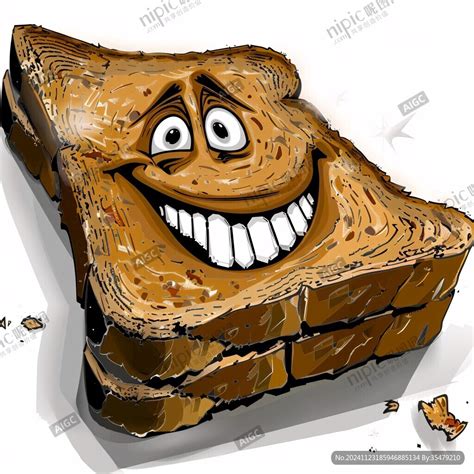 Ai创作图大口吃面包的卡通插画 吐司面包片插画 卡通木桩素材 巧克力派插画 插画面包片土司 厚蛋吐司插画 卡通木桩插画 大列巴插画 烤面包片插画 卤豆干插画 花生酱插画 卡通臭豆腐装饰画 漫画