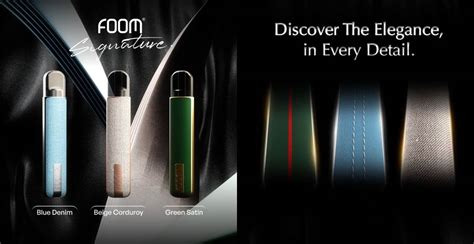 Pod X Signature Pod Foom Terbaru Yang Makin Elegan