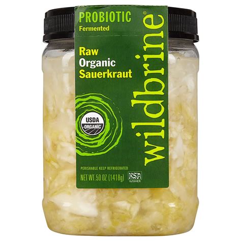 Wildbrine Raw Organic Sauerkraut 50 Oz Costco