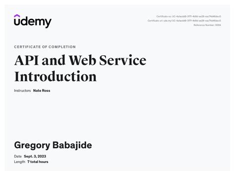 Gregory Babajide On Linkedin Ive Just Completed An Enriching Api And