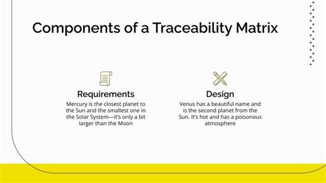 Traceability Matrix Google Slides And PPT