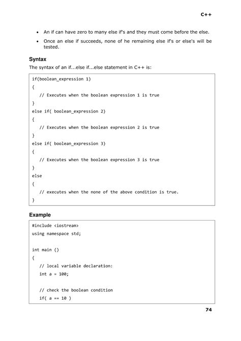 Computer Languages And Work From Home Jobs C Language Decision Making Statements