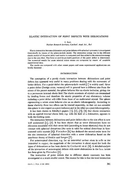 (PDF) Elastic interaction of point defects with dislocations - DOKUMEN.TIPS