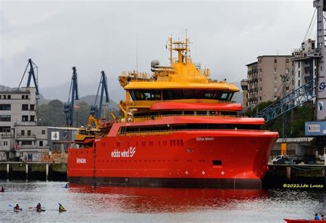 Edda Brint” De Nuevo En Pasajes Previo A Su Entrega Puente De Mando Por Juan Carlos Díaz