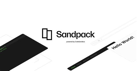 Introducing Sandpack Codesandbox