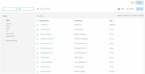 Solved Form Elements Not Showing In Table Tab Esri Community