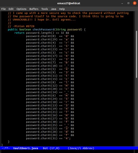 Picoctf 2019 Vault Door 1 Writeup Dmfr Security