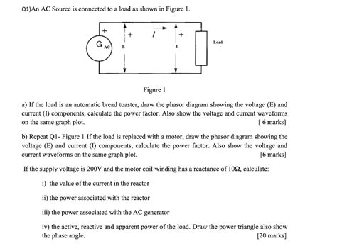 Calculate I The Reactive Power Absorbed By The