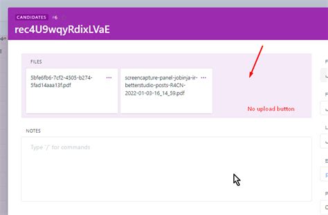 Files Field Isnt Showing Bugs And Issues Community