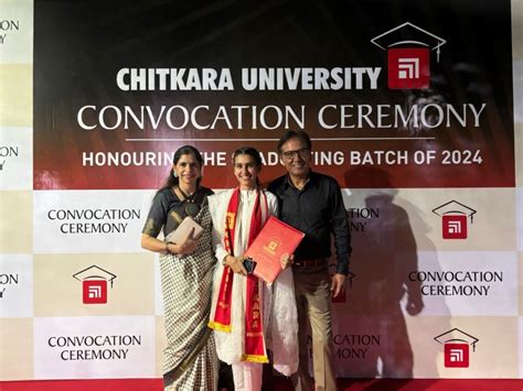 🎓 Finally Graduated 🎓 After Four Transformative Years At Chitkara University University Im