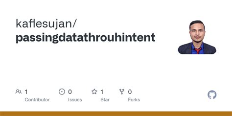 GitHub Kaflesujan Passingdatathrouhintent