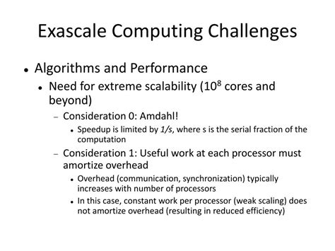 Ppt Exascale Computing Challenges And Opportunities Powerpoint Presentation Id 1586204