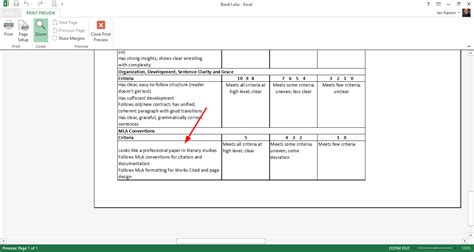 Windows 8 Why Does Excel Display My Information Like This In Print Preview Super User