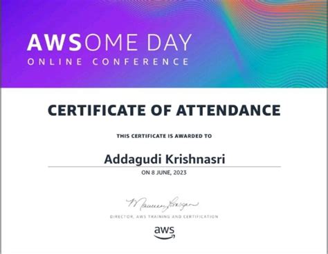 krishna sri addagudi on linkedin aws awesomedayconference