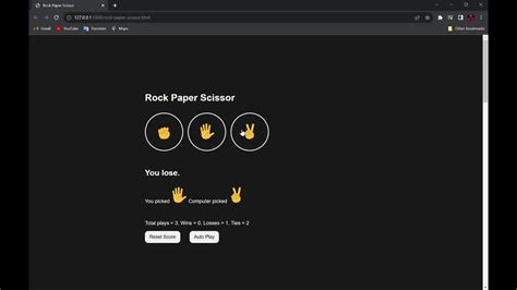Joel John On Linkedin Extremely Happy To Share My Rock Paper Scissors