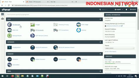 Artikel Tutorial Panduan Cara Membuat Akun FTP Di CPanel VIDEO VIRAL YOUTUBE