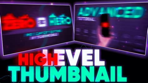 How To Edit High Level Thumbnail Like Decodingyt Stepgrow Algrow Youtube