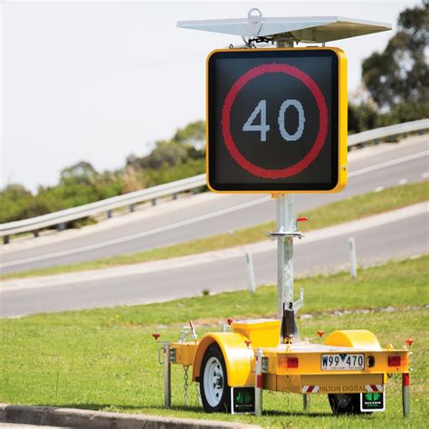 VSLS Colour Variable Speed Limit Sign