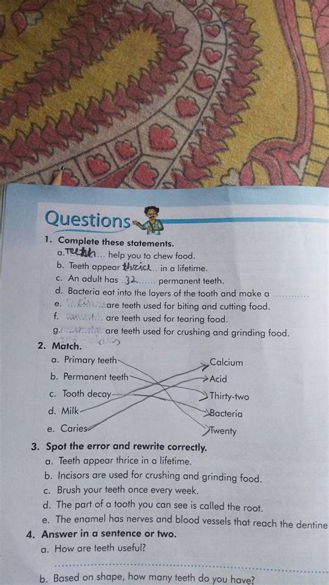 Spot The Error And Rewrite Correctly Filo