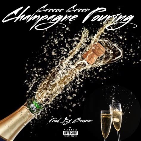 Rapper Pouring Champagne