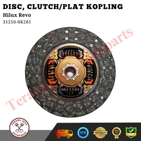 Jual Disc Assy Clutchplat Kopling Hilux Revo 31250 0k281 Asli