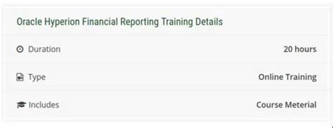 oracle hyperion financial reporting training course at best price in