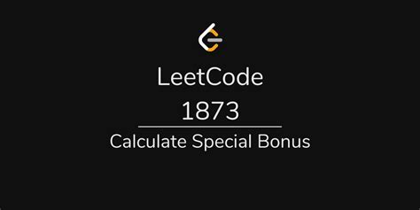 Leetcode Problem 1873 Calculate Special Bonus — Leetcode 30 Days Of