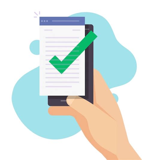 Check Mark Mobile Vectors And Illustrations For Free Download