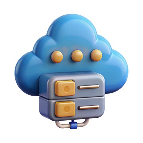 Magnificent Minimalist Cloud Computing Server Icon High Quality 59430415 Png