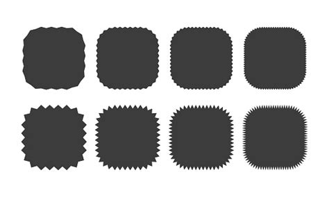 Zigzag Shape Stock Illustration Download Image Now Rectangle Serrated Shape Istock