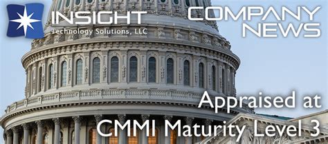 Insight Appraised At Cmmi Ml3