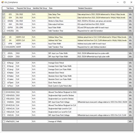 DDR Compliance Check Create GUI Form Auto Setting Issue ANSYS KOREA DDR