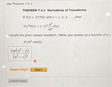 solved use theorem 7 4 1 theorem 7 4 1 ﻿derivatives of