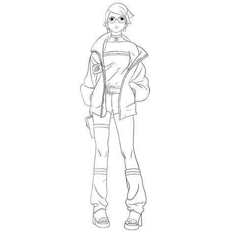 Uchiha Sarada Uchiha Naruto Artwork