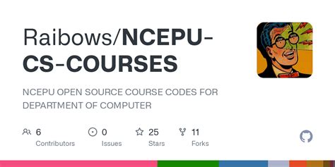 Github Raibows Ncepu Cs Courses Ncepu Open Source Course Codes For Department Of Computer