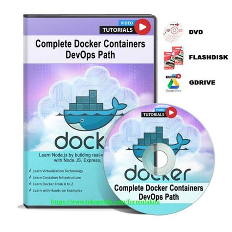 jual video tutorial complete docker containers devops path dvd