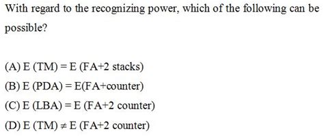 Theory Of Computation Ace Test Series