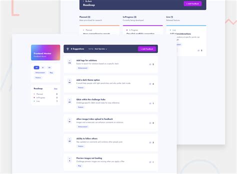 GitHub Victor Nyagudi Product Feedback App React The Product Feedback App Guru Challenge