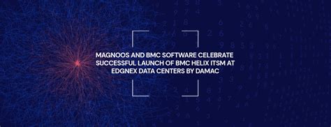 Magnoos And Bmc Launch Bmc Helix Itsm At Edgnex Data Centers Magnoos